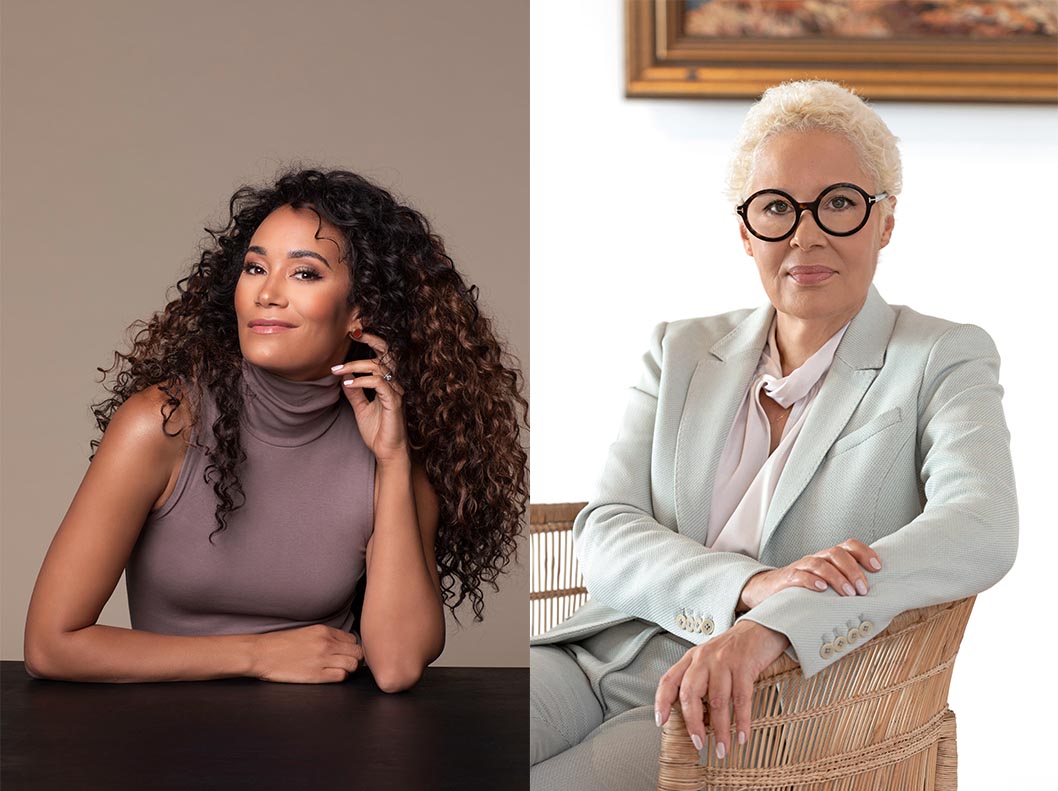 Leading/Inspirational businesswomen, Khetiwe McClain and Jo-Ann Strauss ...